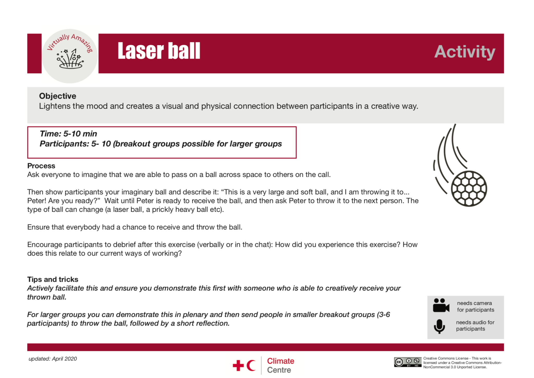 Laser-Ball-Image – Red Cross Red Crescent Climate Centre